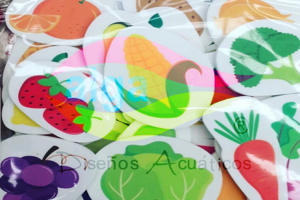 Pack 26 motivos vegetales sublimados - Alga